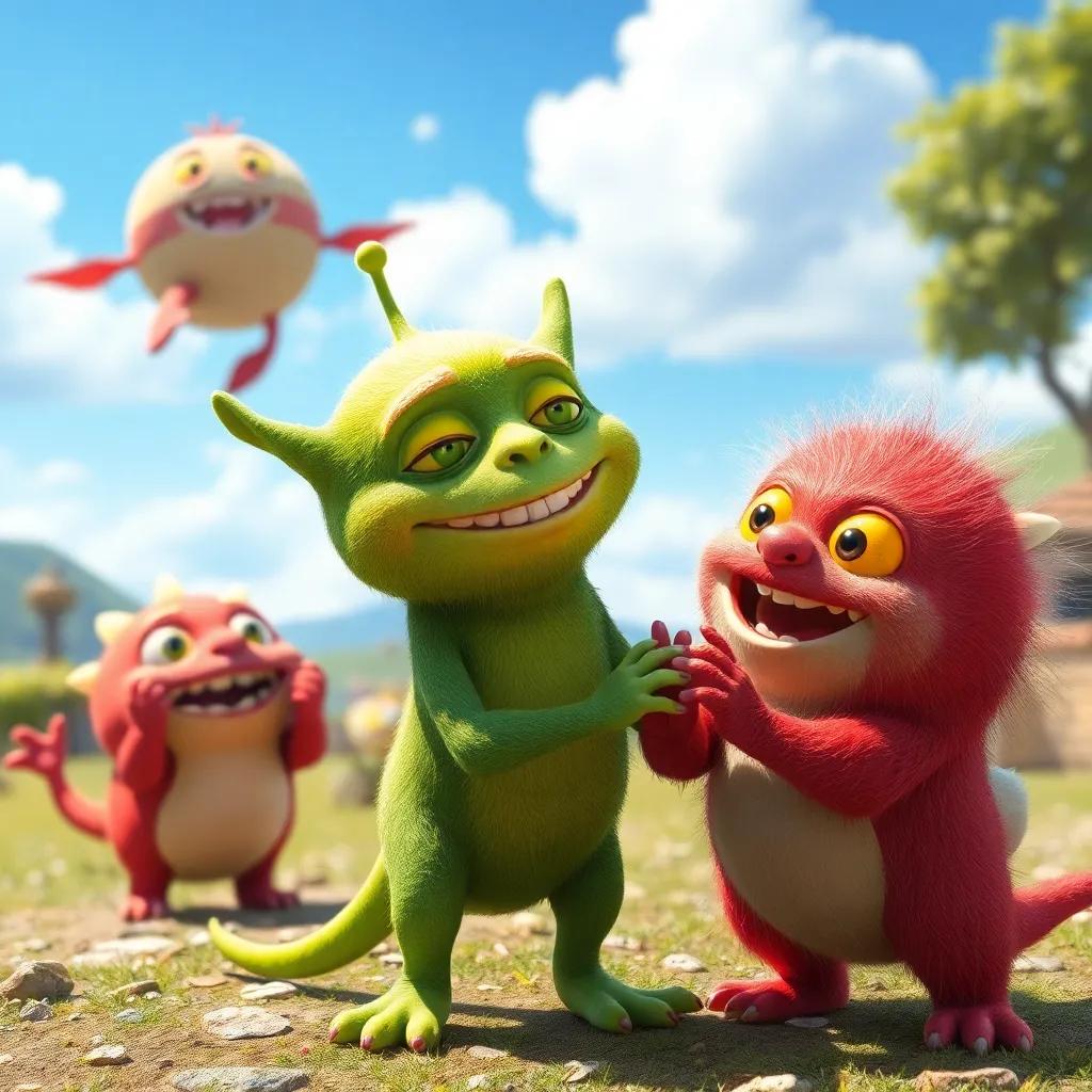 El pequeño monstruo y su gran corazón - Cuento gratuito antes de dormir