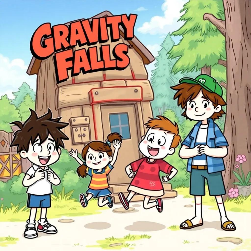 Lewis Joins the Gravity Falls Adventure - Free Bedtime Story